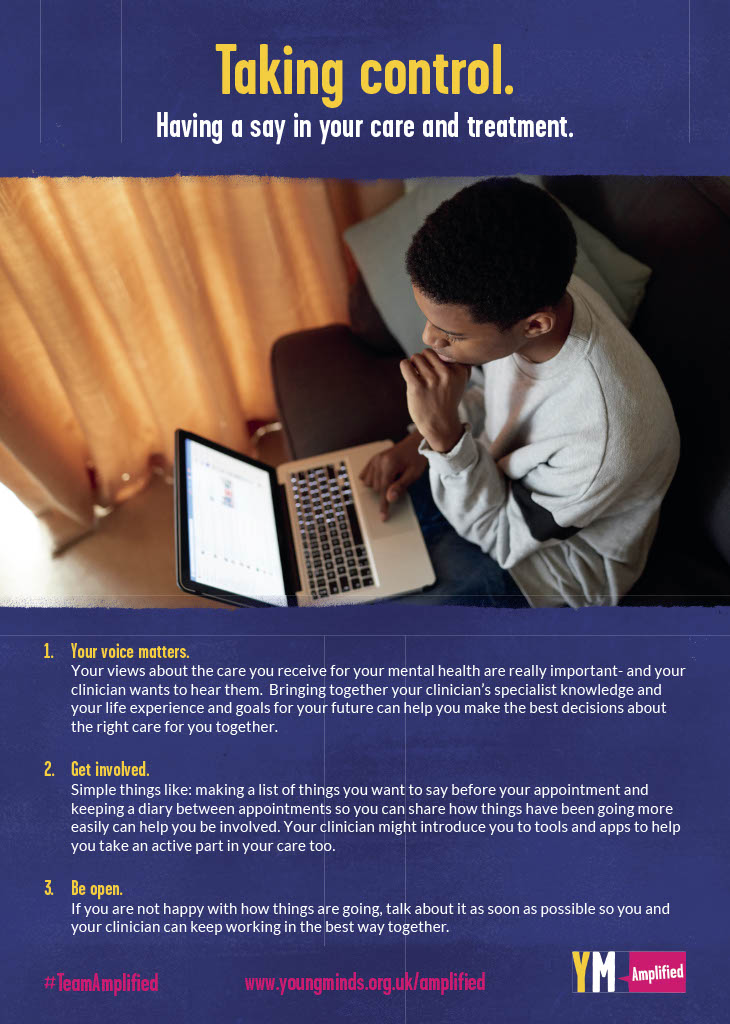 CAMHS Posters and Glossary | Mental Health Resources | YoungMinds