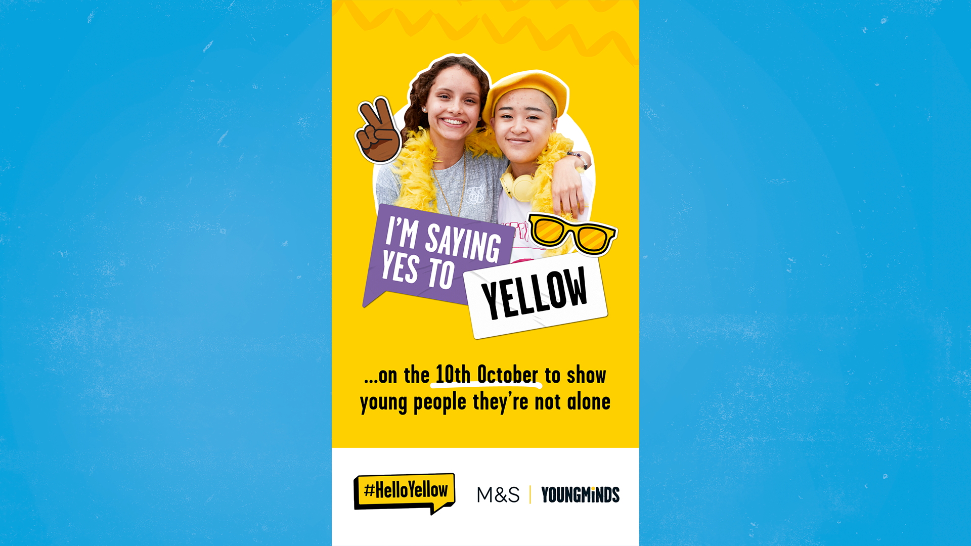 #HelloYellow Resources | World Mental Health Day | YoungMinds
