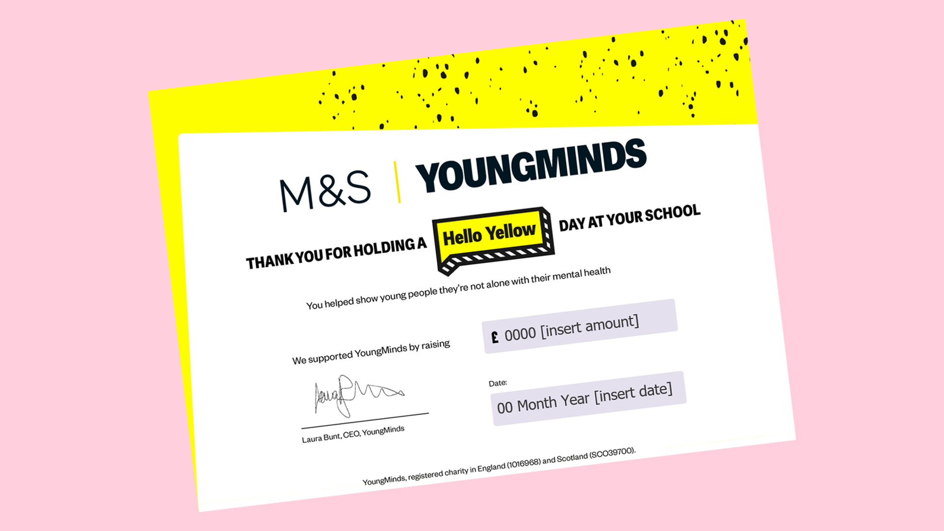 Hello Yellow Resources | World Mental Health Day | YoungMinds
