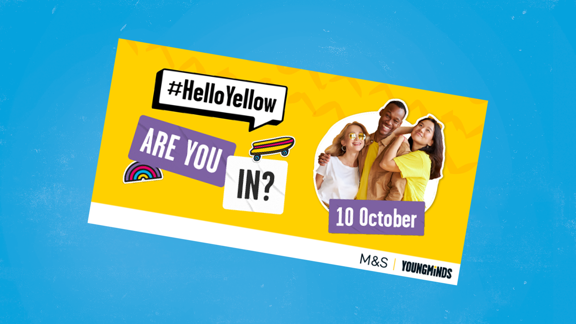 #HelloYellow Resources | World Mental Health Day | YoungMinds