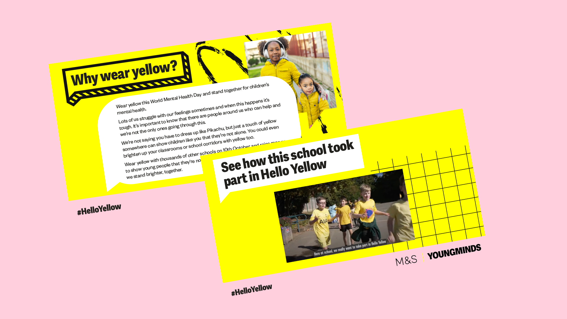 Hello Yellow Resources | World Mental Health Day | YoungMinds