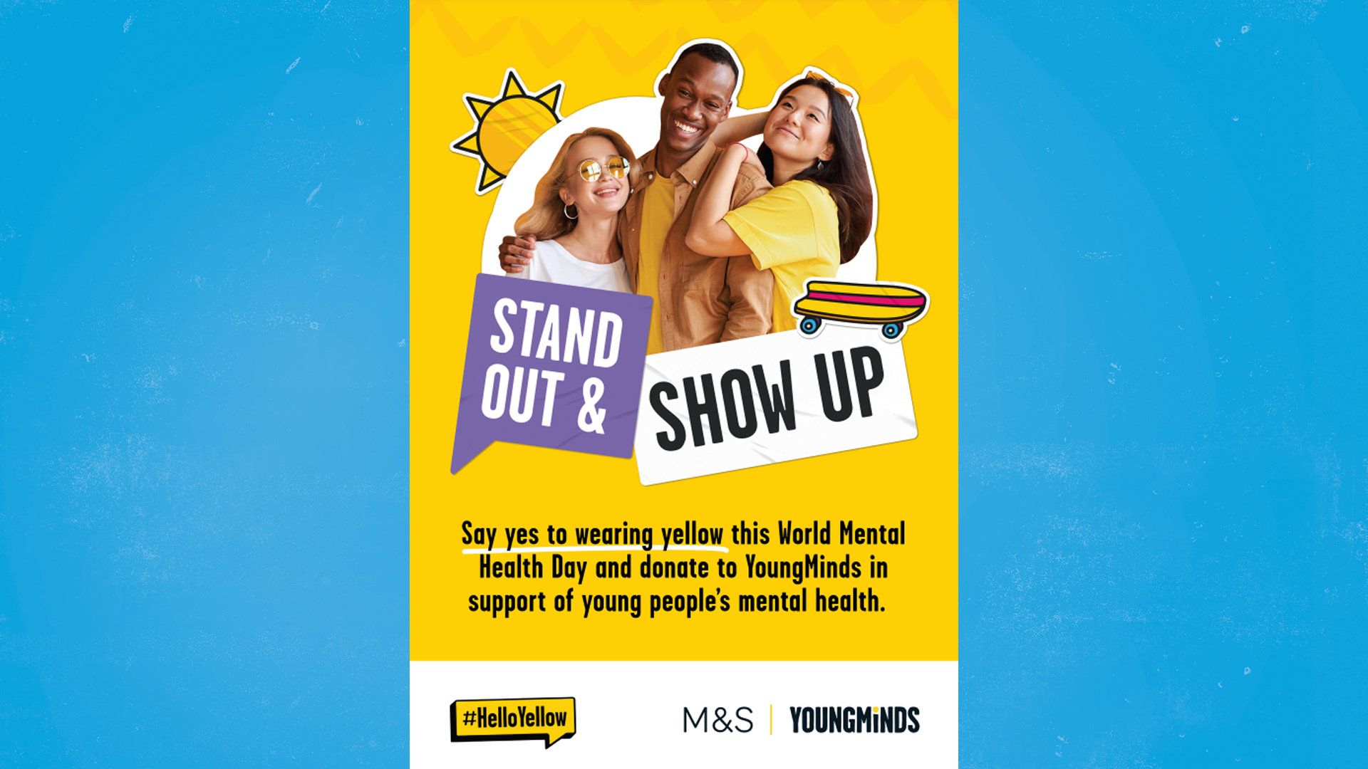 #HelloYellow Resources | World Mental Health Day | YoungMinds